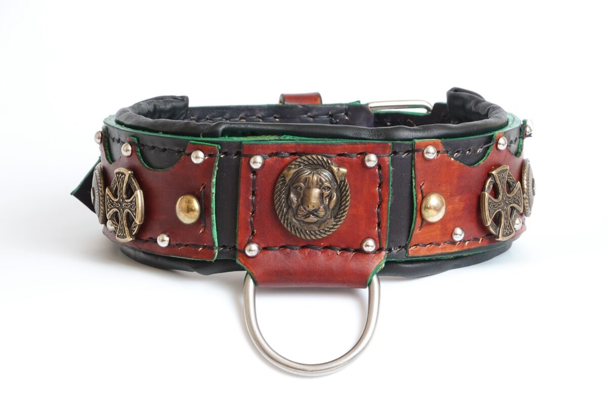 American Bully collar handmade | Leather for Pets
