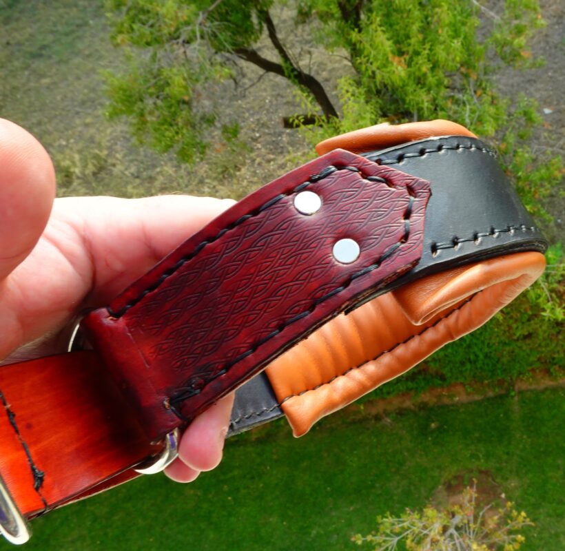 Slip on Dog Collar , Martingale Collar , Agitation Dog Collar | Leather ...