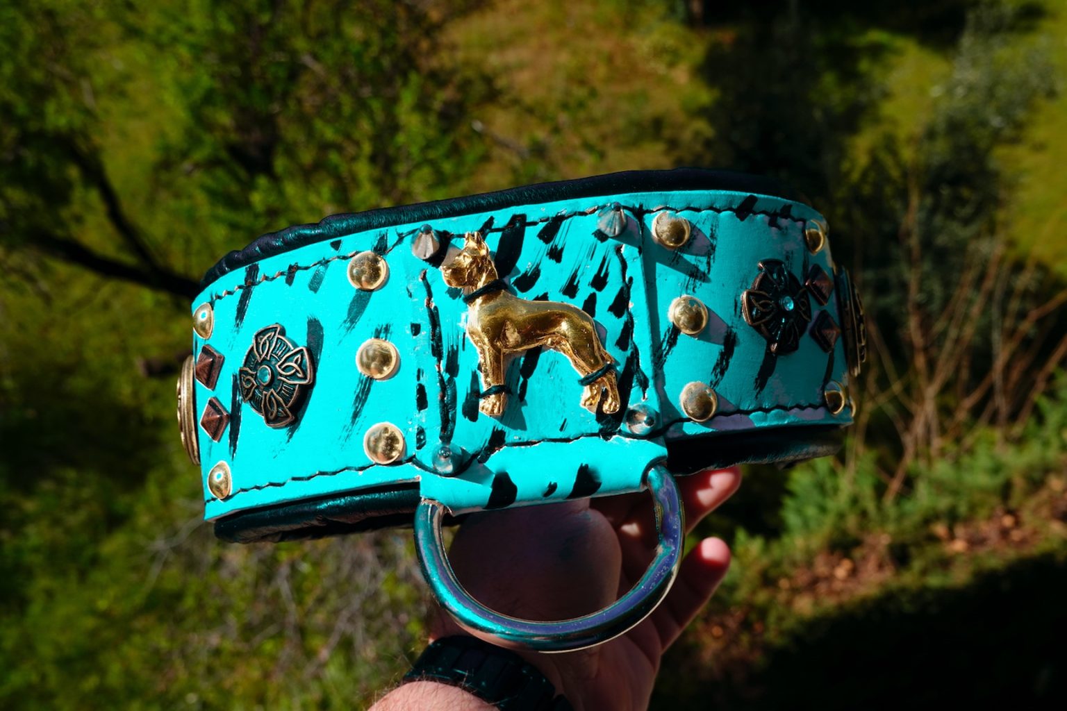 German Mastiff Collar, Great Dane leather dog Collar | Leather for Pets
