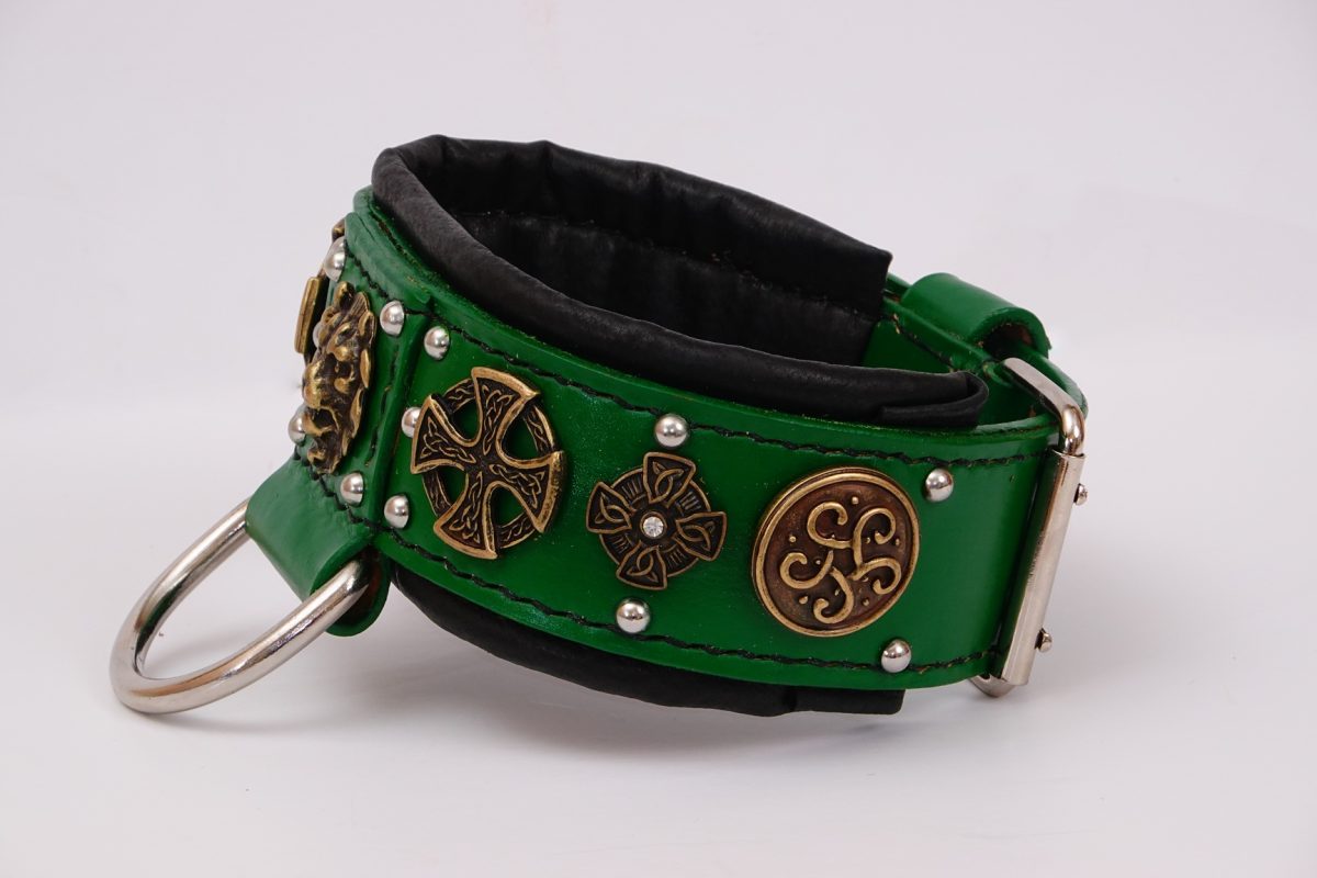 Irish Leather Dog Collar Handmade | Leather for Pets