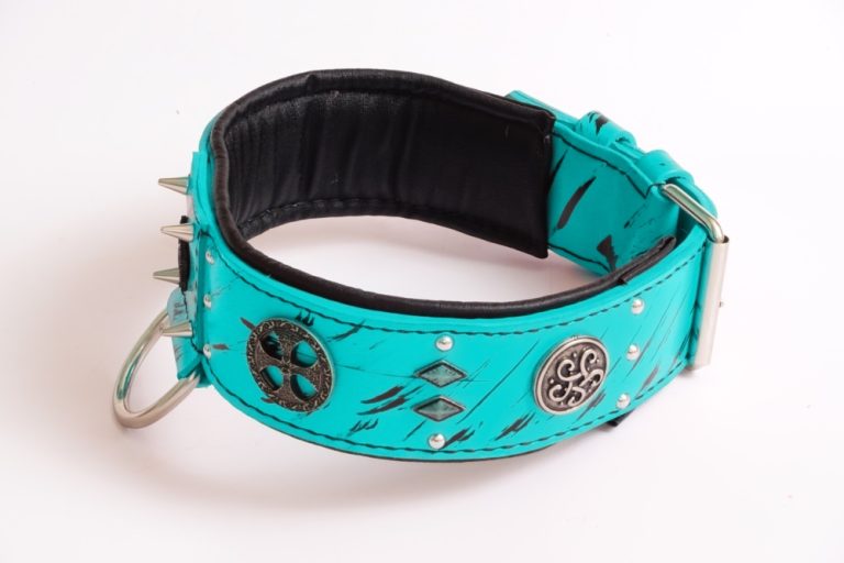Presa Canario Collar, Mars Roman God of War Dog Collar | leatherforpets